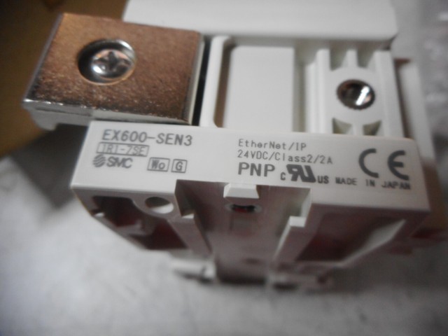 SMC EX600-SEN3 ETHERNET W/ 2 EX600-DXPD INPUT AND EX600-ED3 END PLATE ...