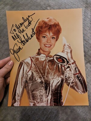 Vintage signed June Lockhart autograph Marueen Robinson Lost in Space ...
