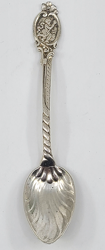 Antique Gorham 4 1/8" Demitasse Coffee Spoon #18 Cupid 1885 NM | eBay