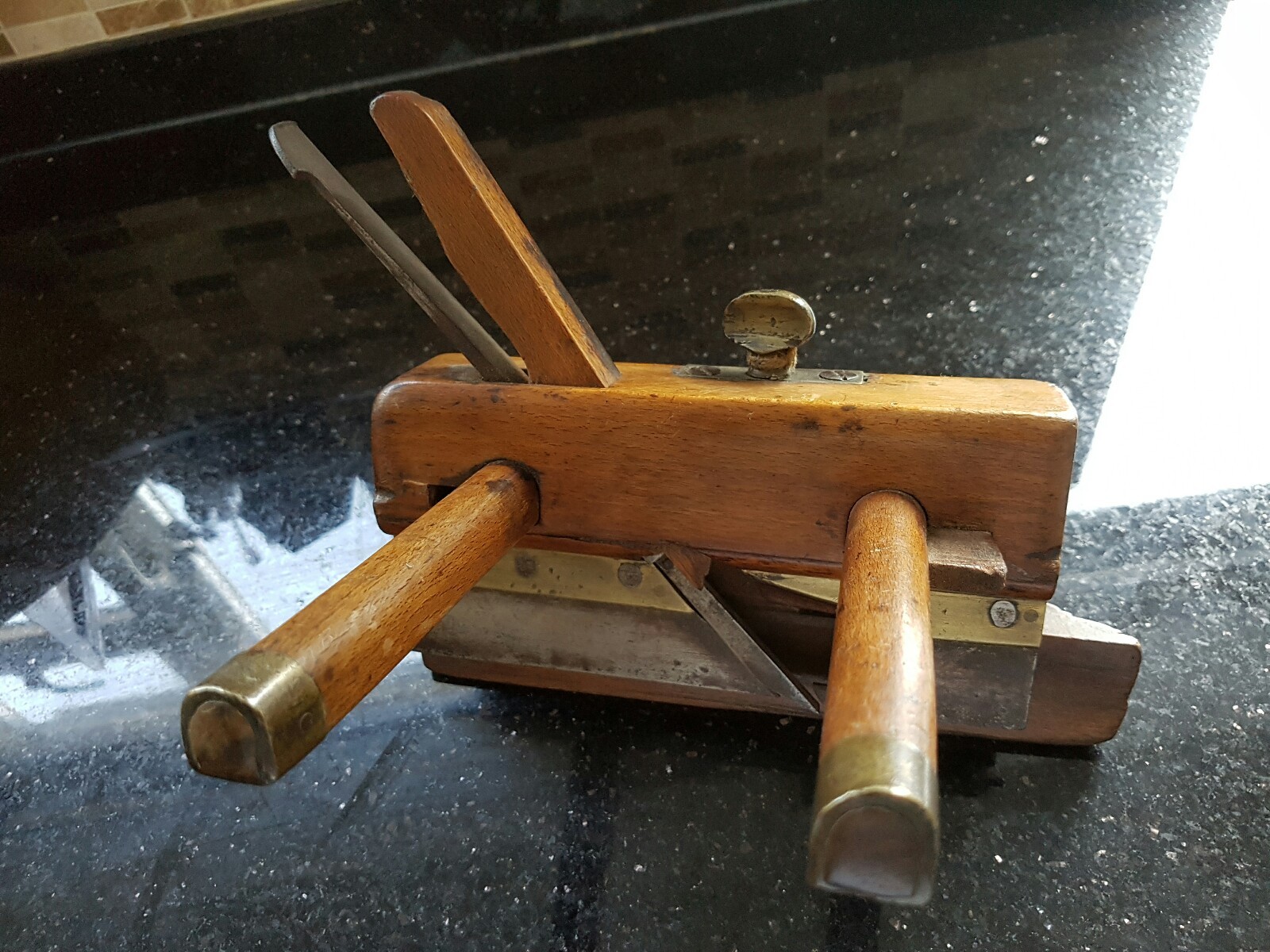 ANTIQUE PLOUGH PLANE BY GRIFFITHS OF NORWICH W WILSON VINTAGE WOODEN ...
