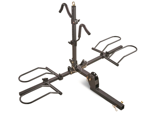 Fat Tire Bike Padded Carrier 2 Bicycles Capacity Truck SUV Hitch Bike ...