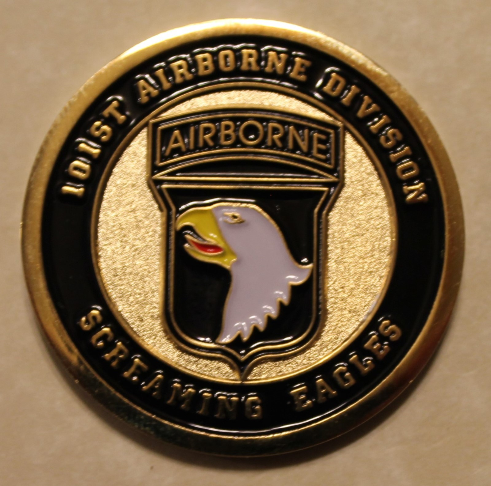 101st Airborne Division Army Challenge Coin USA E | eBay UK