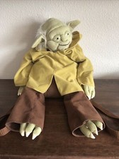 Disney Parks Star Wars Tours Yoda Jedi Master Backpack Plush Authentic ...