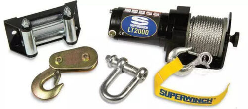 Superwinch LT2000 ATV 12V Gear Ratio 153:1 Wire Rope 5/32" x 50 ...