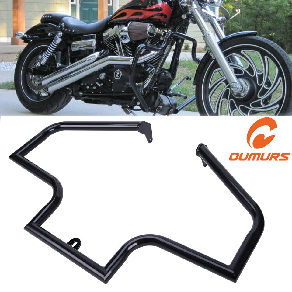 Highway Engine Guard Crash Bar For Harley Heritage Slim Softail Fatboy ...
