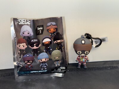 Monogram Tom Clancy's Rainbow 6 Siege Video Game Ace Figural Bag Clip ...