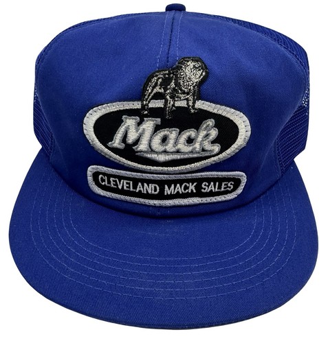 Vtg Mack Trucks Cleveland Mack Sales “Bulldog Logo” Snap-Back Hat ...