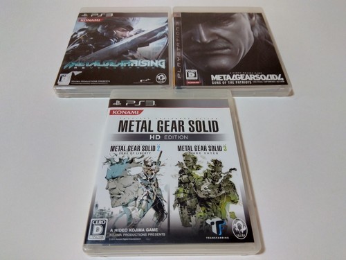 Ps3 Metal Gear Solid Hd Edition 4 Rise 3-Piece Set | eBay