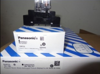 Fst PLC Relay AHN22324 DC24V with Socket AHNA21 1PC NEW Panasonic | eBay