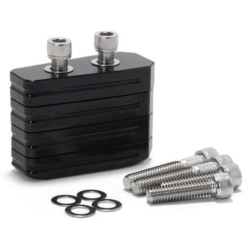 CNC Side Stand Kickstand Lift Block kit For Harley Dyna Fat Boy FXDF ...