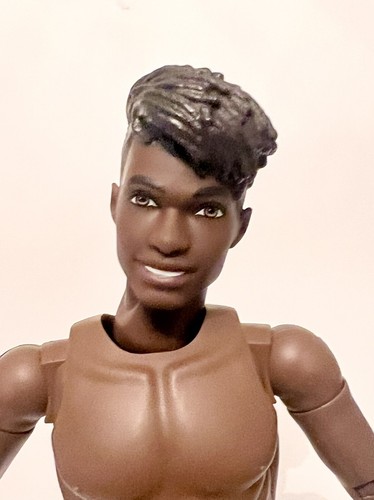 Barbie Fashionistas Made to Move Body Hybrid NUDE Muscular AA Ken Doll ...
