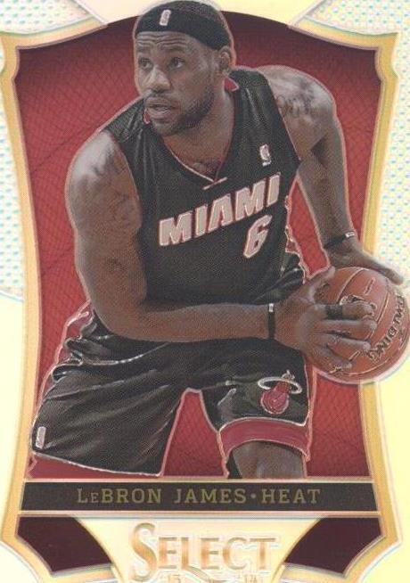 2013-14 Panini Select - LeBron James #24 Silver Prizm for sale online ...