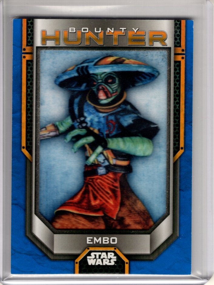 Blue Star Wars Bounty Hunter