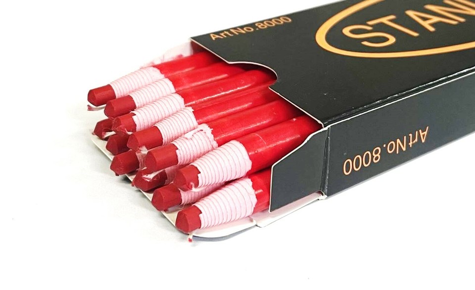 Wax China Marker Pencils Chinagraph Standard Top Quality Wrapped Box 4 ...