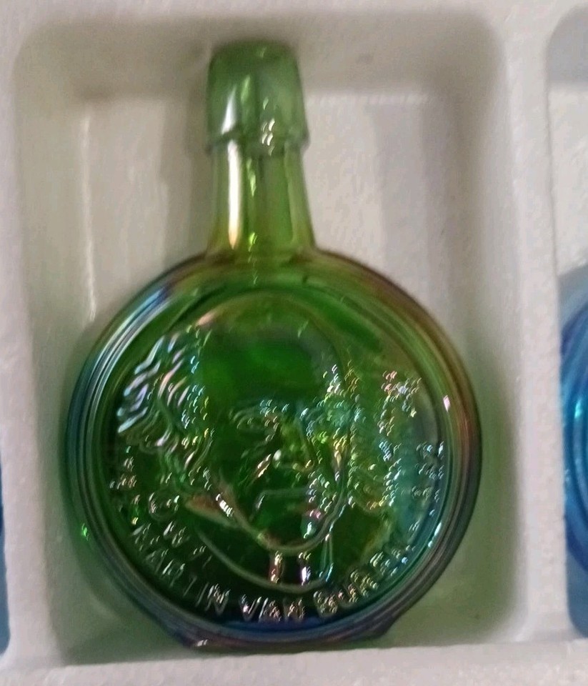 Lot of 12 Wheaton Bottle Presidential Decanters Glass Collection | eBay