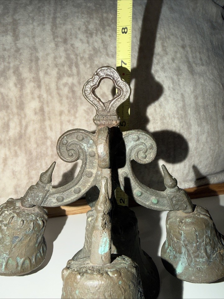 Vintage Ornate Communion Catholic Church Alter 5 Bell Cups With 4 ...