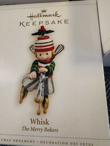 Hallmark Merry Bakers 8 Ornaments MIB Snicker Doodle Cupcakes Pastry ...