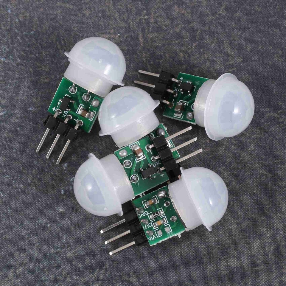 AM312 PIR Sensor, 5 Pack PIR Bewegungs Sensor AußEn Pyroelektrischer ...