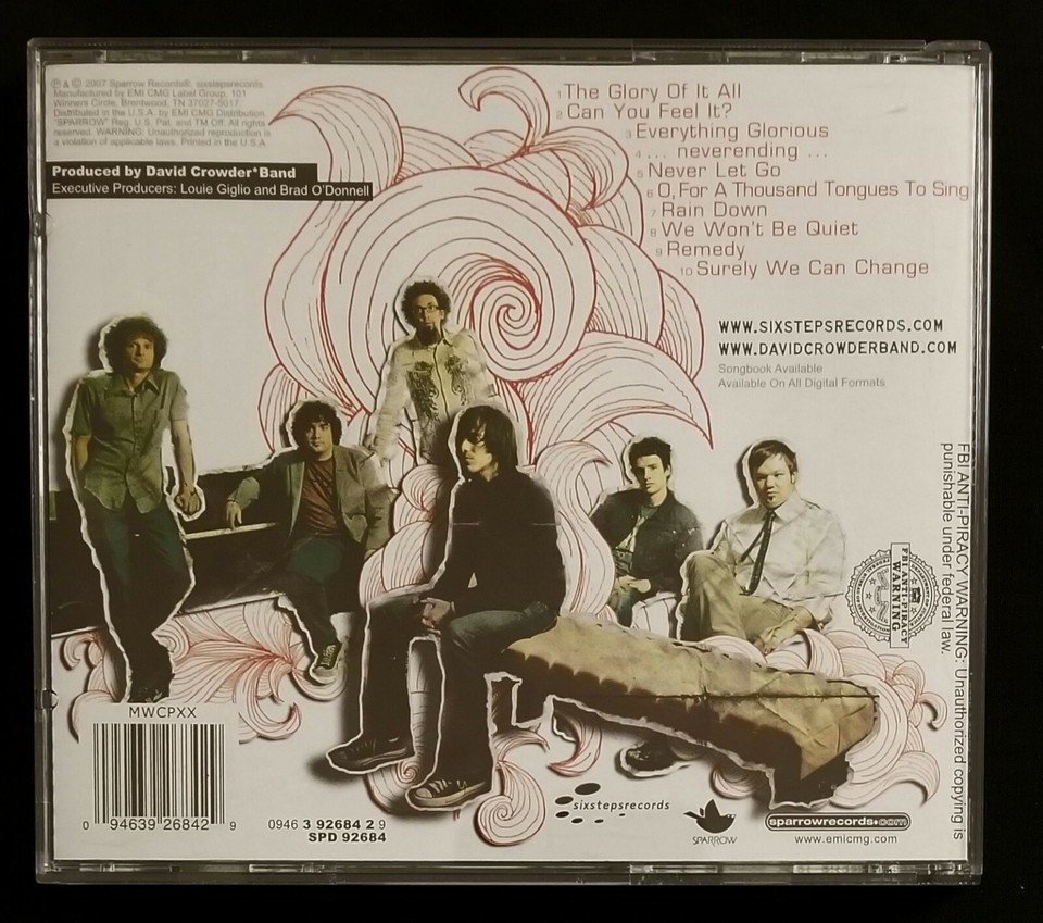 David Crowder Band Remedy CD 94639268429| eBay