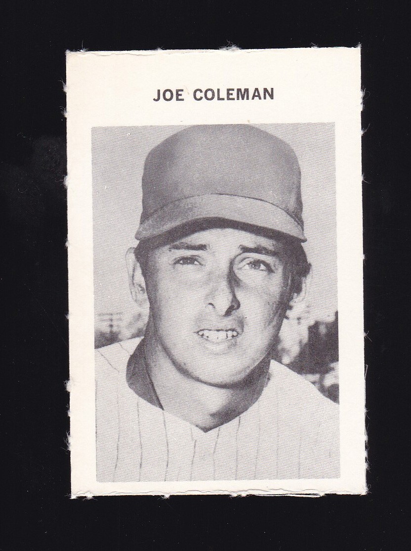1969 Milton Bradley Joe Coleman Washington Senators | eBay