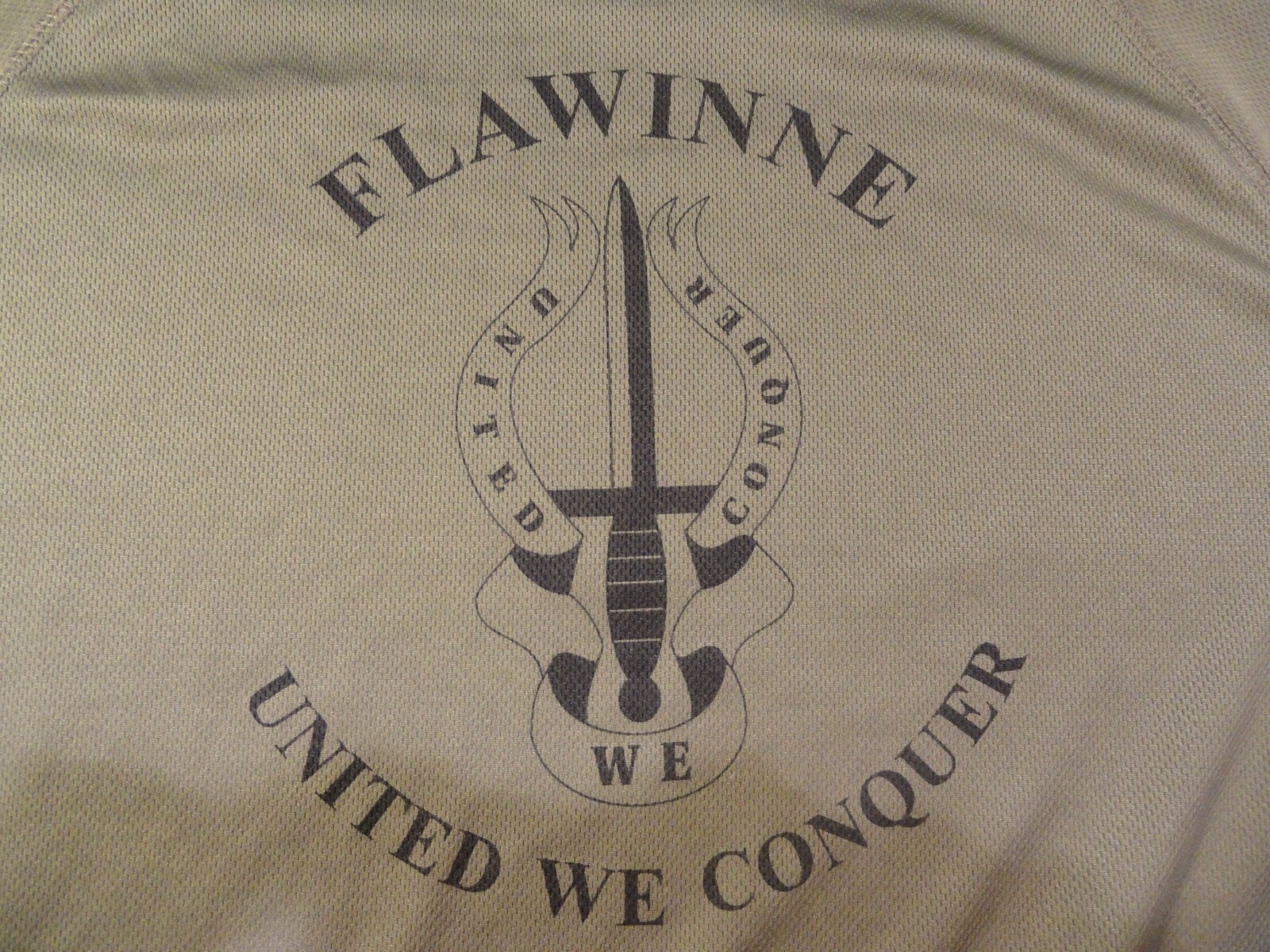 2 BN COMMANDO FLAWINNE SPECIAL FORCES BELGIUM UNITED WE CONQUER SHIRT US MEDIUM | eBay