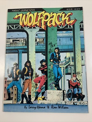 Wolfpack Marvel Graphic Novel 1987 Larry Hama Ron Wilson Comic Book ...