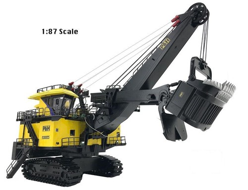 P&H 4100XPC Mining Shovel - 1/87 - Weiss - New 2019 - Diecast | eBay