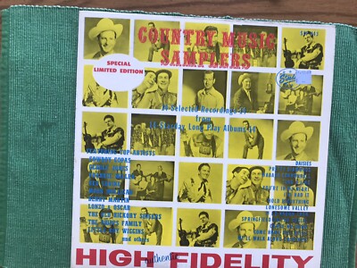 Country music samplers, 50’s Starday (SLP 143) Vinyl LP | eBay