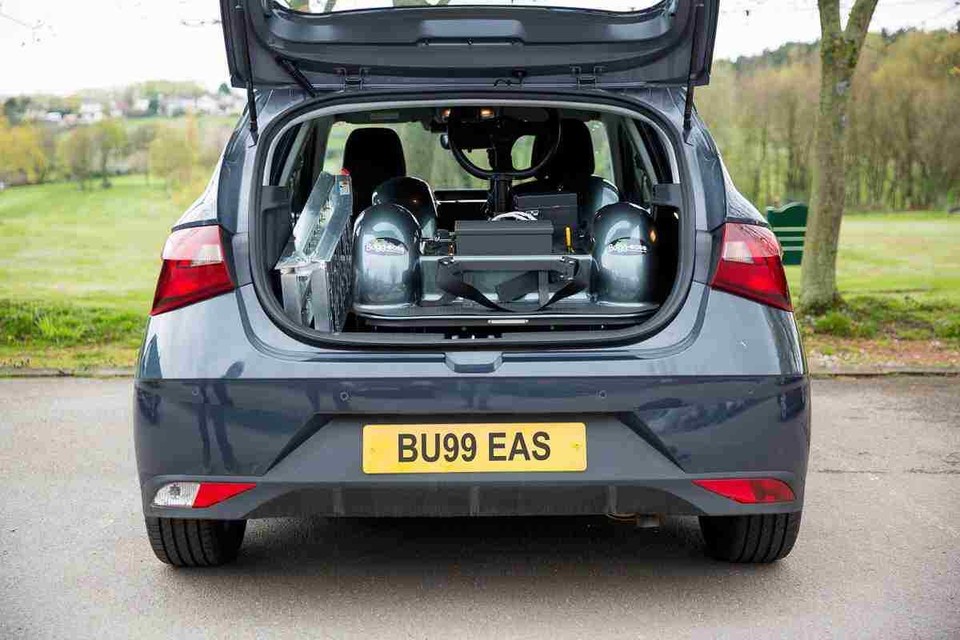 Bugg-Ease Single Seat Golf Buggy with Twist Grip in Red & Lightweight ...