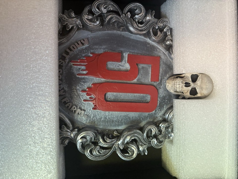 Knotts Berry Scary Farm 50th Anniversary Sign New Rare | eBay