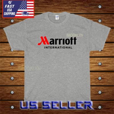 NEW SHIRT MARRIOTT INTERNATIONAL LOGO UNISEX T-SHIRT FUNNY AMERICAN ...