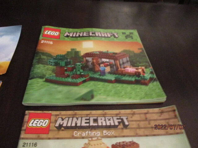Lego Minecraft 2022 Crafting Box