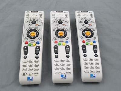 Lot of 3 DIRECTV Remotes: RC66RX UNIVERSAL REMOTE controls | eBay
