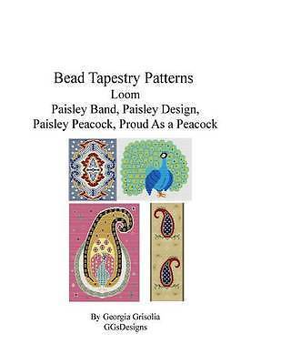 Bead Tapestry Patterns Loom Paisley Band Paisley Design Paisley Peacock ...