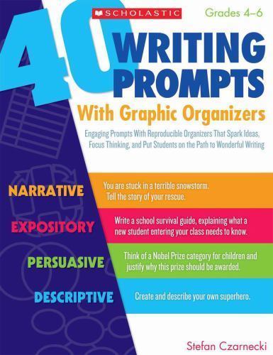 40 Writing Prompts with Graphic Organizers : Engaging Prompts with ...