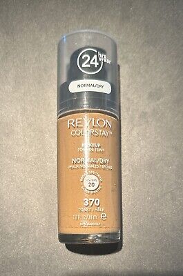 Revlon ColorStay Makeup PUMP, Normal/Dry Skin SPF 20 - 370 Toast - 24 ...