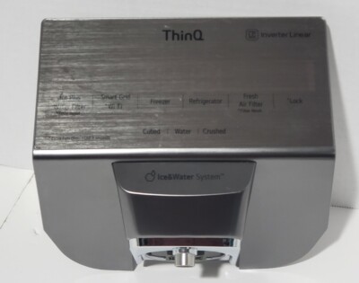 New LG Refrigerator Dispenser Interface Panel ThinQ Smart WiFi Fridge ...