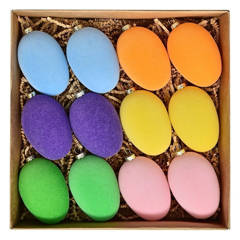 For Table Centerpiece Easter Egg Set PS Plastic Material Fabric ...