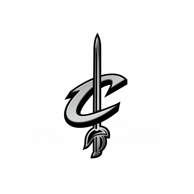 Cavs Logo Black And White