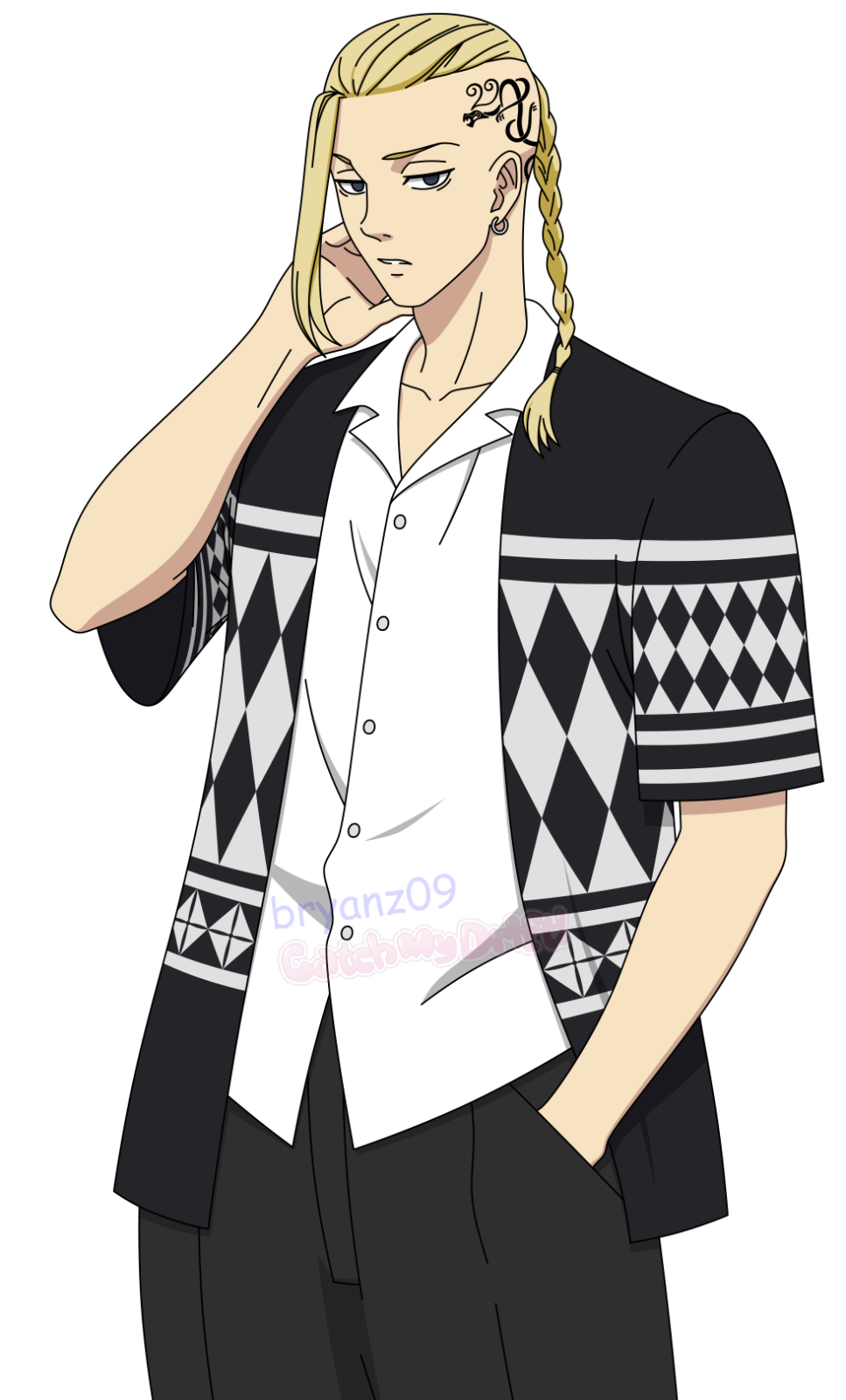 Draken Ken Ryuguji Tokyo Revengers v2 Weatherproof Anime Sticker 6" Car ...