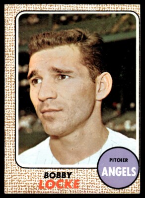 1968 Topps Bobby Locke California Angels #24 | eBay