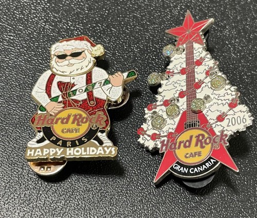 hard rock cafe hard rock pin badge set - Christmas | eBay