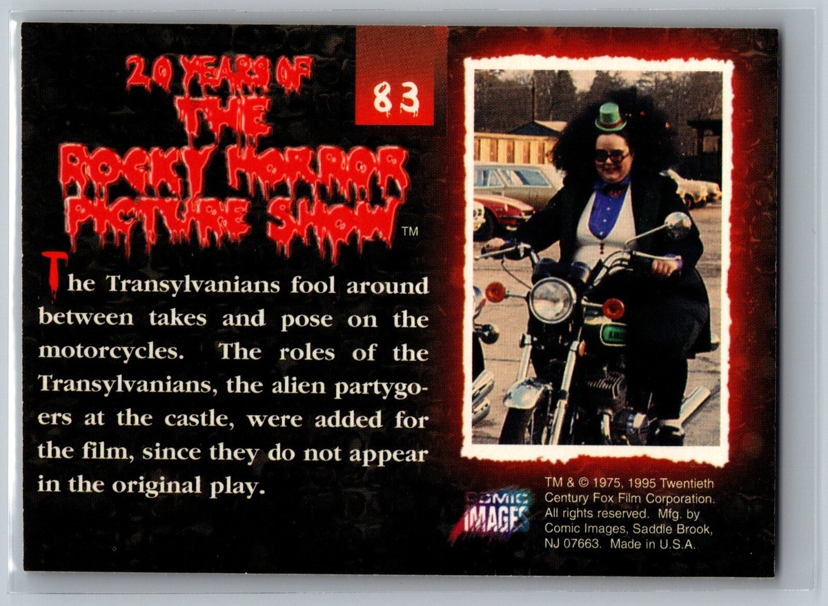 Rocky Horror Picture Show Transylvanians Rocky Horror
