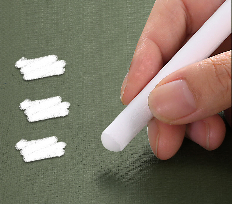 12 White Chalk Sticks: 4" x 1/2" Ideal for Chalkboard Projects | eBay