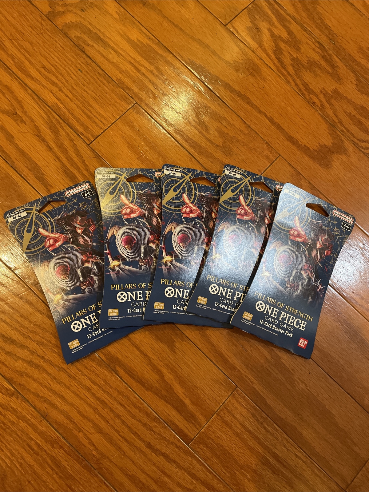 One Piece TCG Pillars Of Strength ENGLISH Sleeved Blister Booster Pack ...