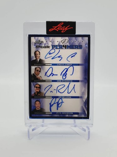 2023 Leaf Decadence Pop Century CHASE, AYKROYD, BELUSHI...Auto ...