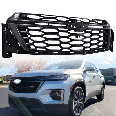 FOR 2022 2023 CHEVROLET TRAVERSE RS FRONT GRILLE CAMERA OPTION BLACK ...