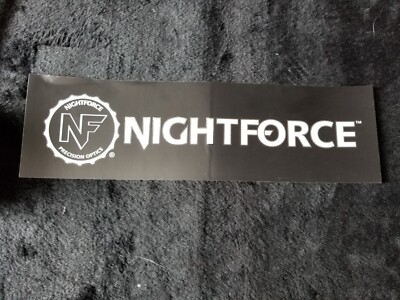 Nightforce Precision Optics Logo Sticker Decal 12 x 3.5" Pistol Rifle ...