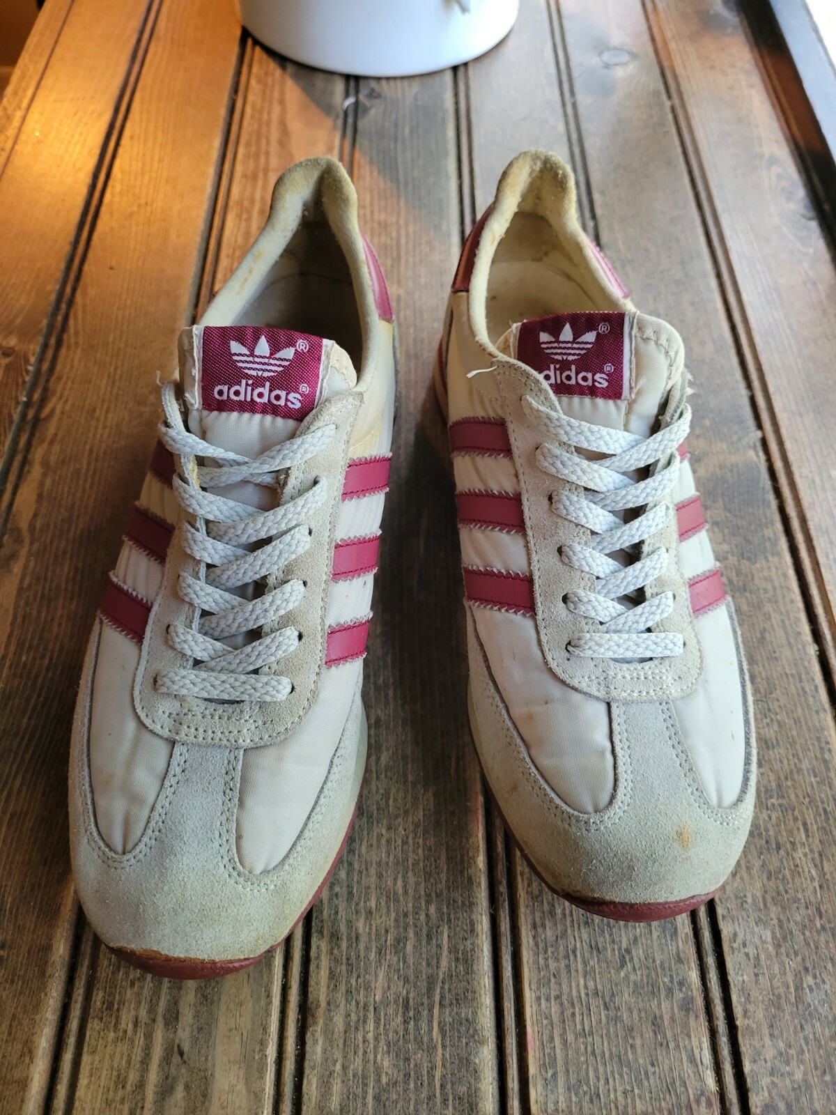 RARE! Vintage ADIDAS Ladys Reliance Running Tennis Sneakers SHOES Red 3 ...