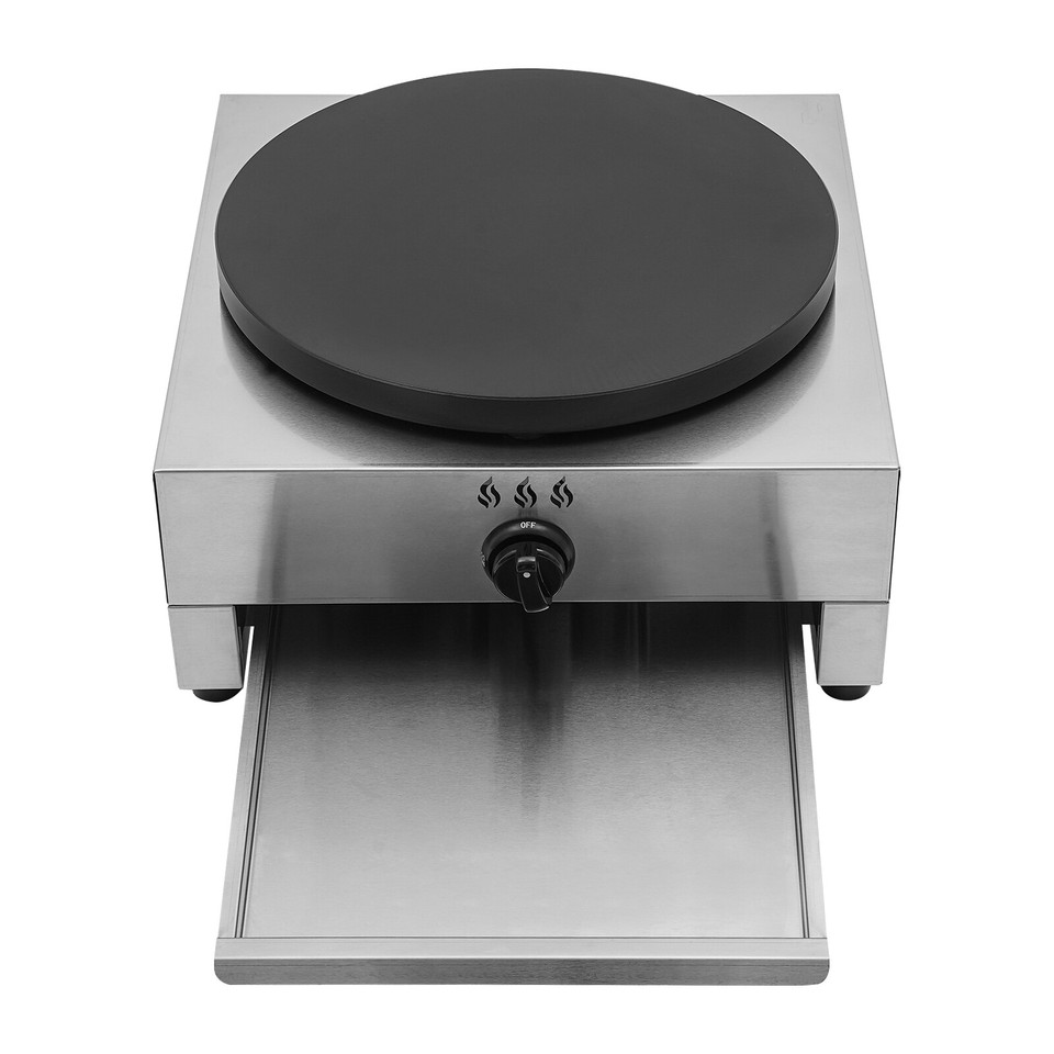 Commercial Crepe Maker Machine Pancake Big Hotplate Modern Gas Pancake ...